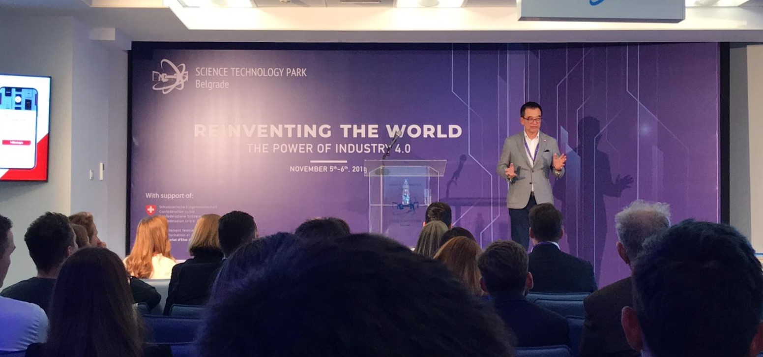 Harry Cheung at Reinventing the World Conference in Serbia | IPification