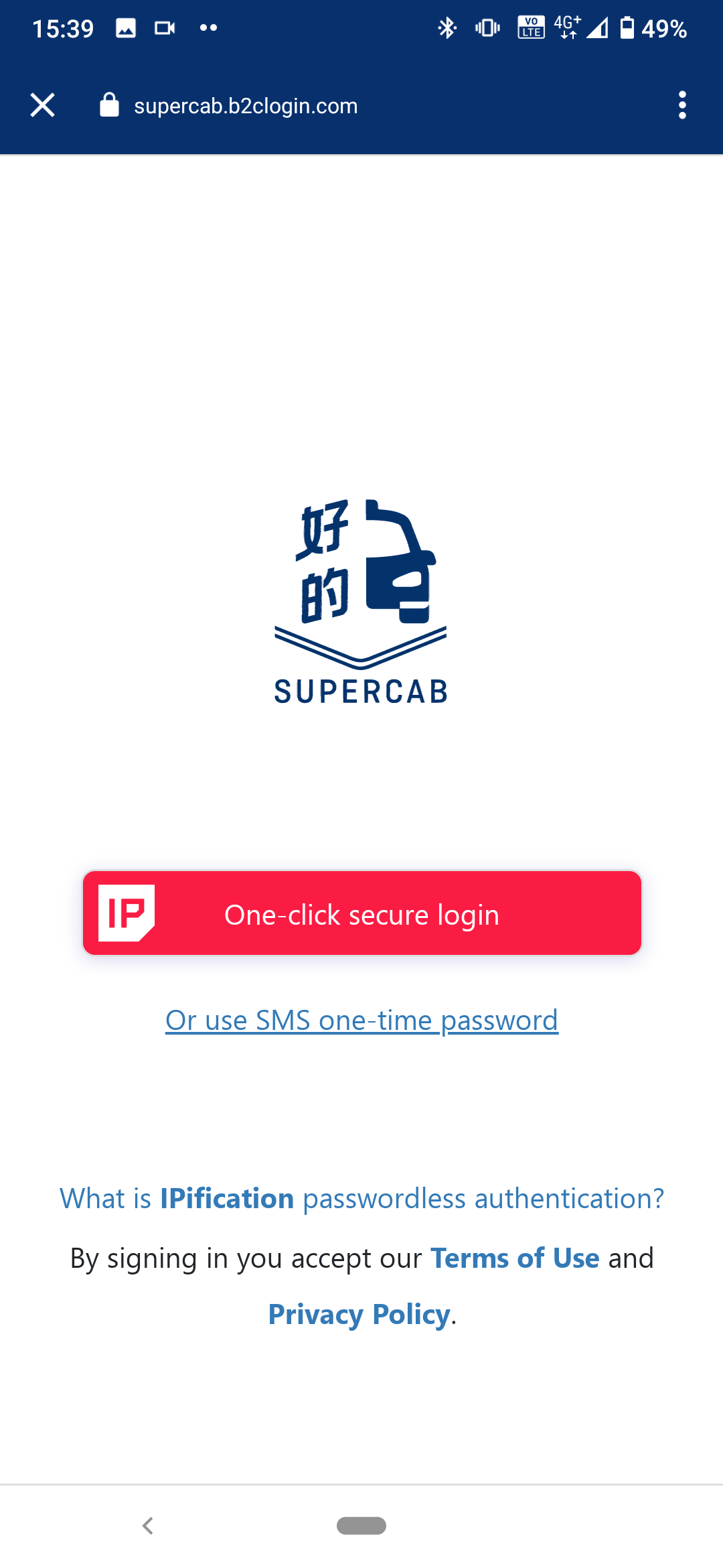 SuperCab app starts using IPification via Azure Active Directory B2C